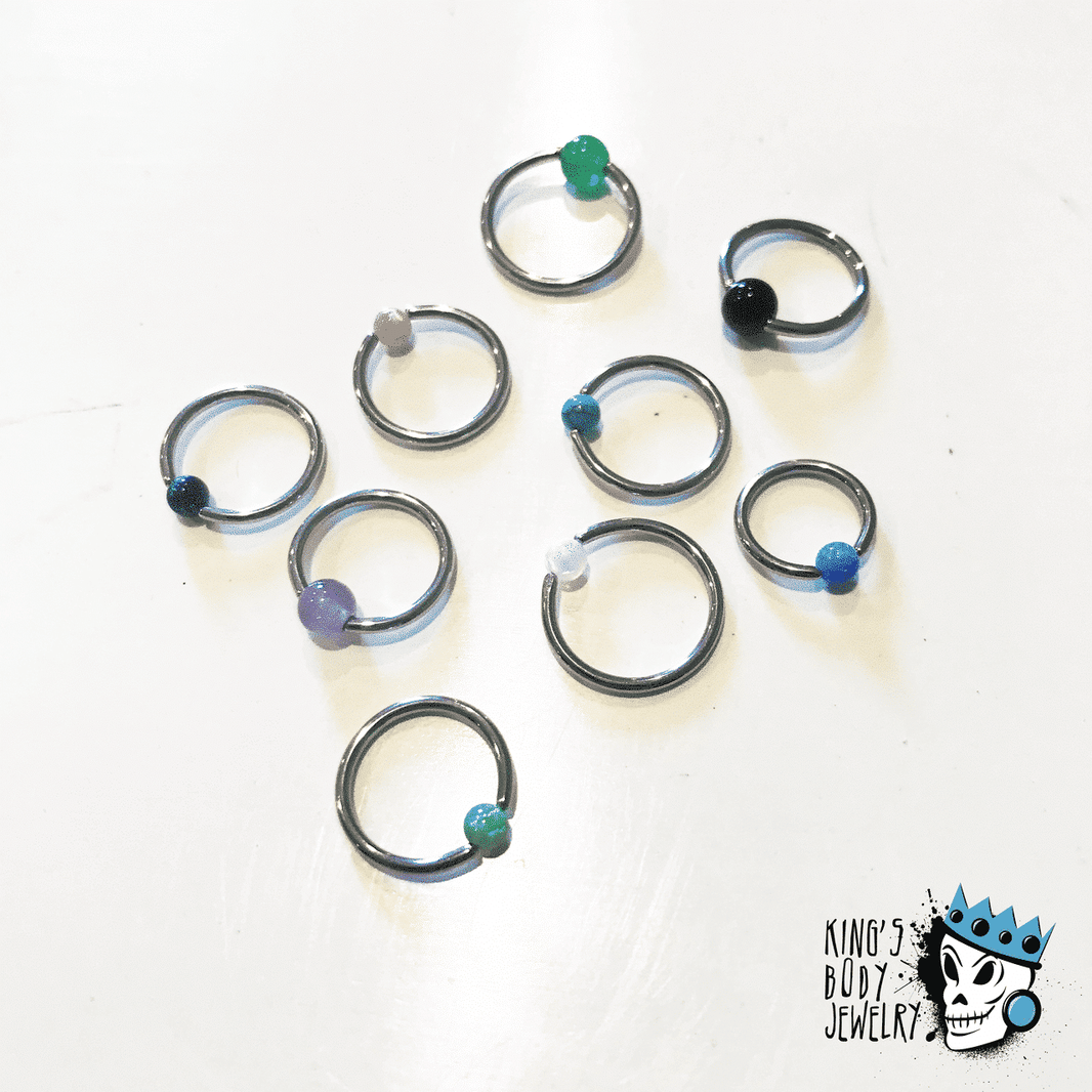 Septum Piercing | Captive Bead Rings | King\\\\\\\\\\\\'s Body Jewelry ...