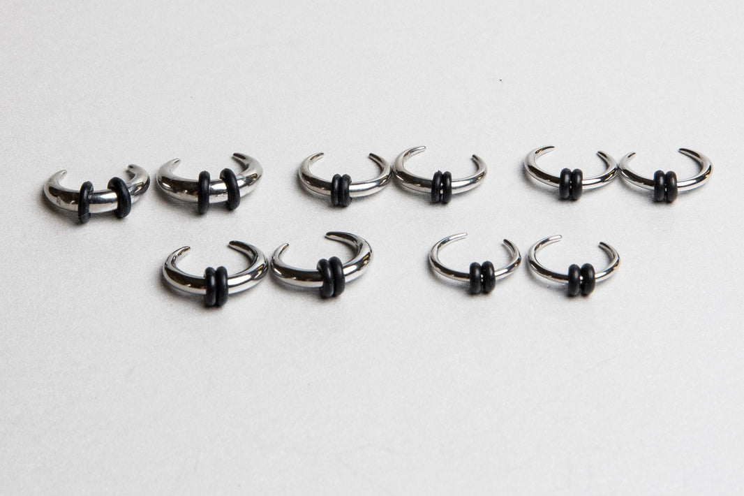 Stretcher Earrings, Ear Stretching Sizes, Taper & Gauge Stretching Kit ...